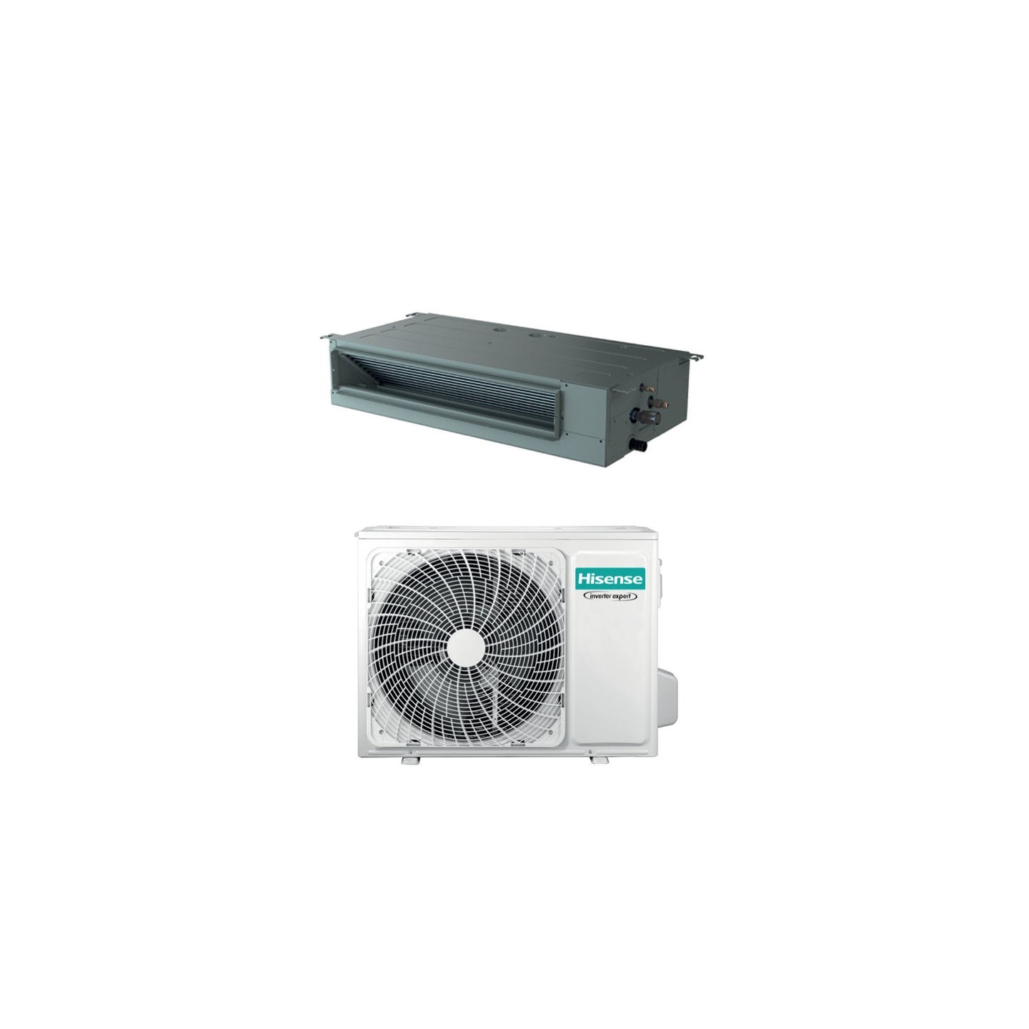Climatisation gainable slim Hisense - Aldes Storeonline